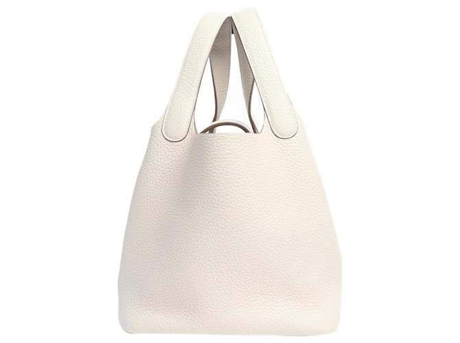 Hermès Cream 2022 Picotin 18 bag (Sold) - Joli Closet