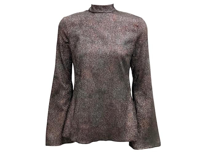 Ellery Black / Pink / Blue Metallic Top Multiple colors Polyester ref ...