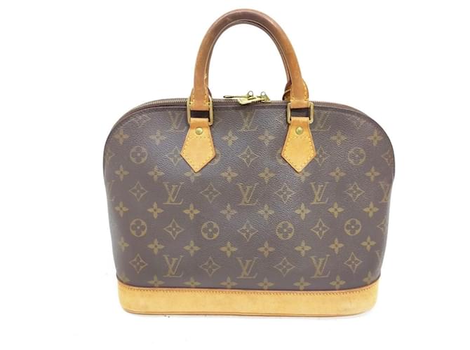 Louis Vuitton Alma PM Brown Leather ref.2583284 - Joli Closet