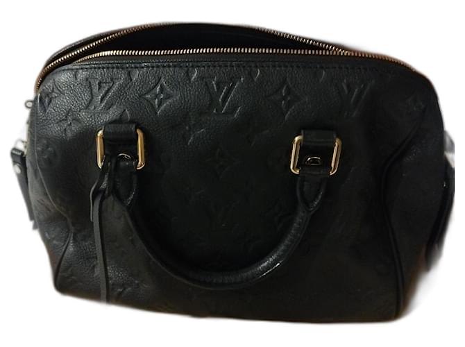 Louis Vuitton Blue Empreinte Speedy Model Navy blue Leather ref.2732595 ...