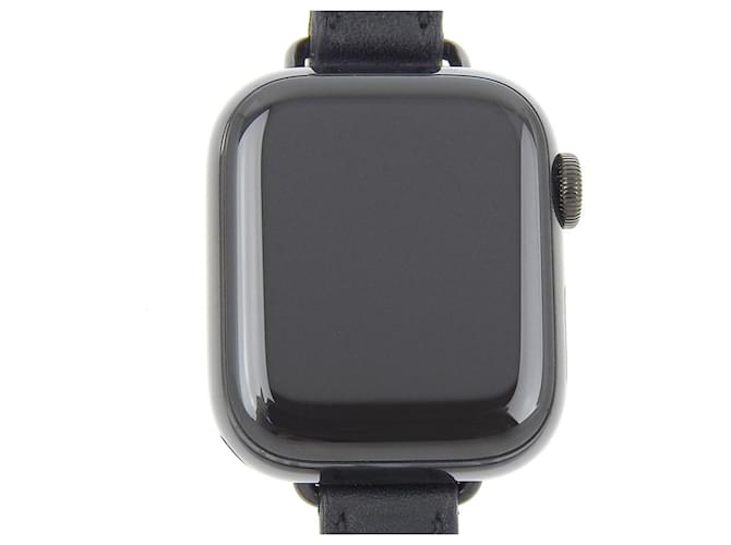 Hermès Apple Watch Collaboration Series 7 Black ref.2734067 - Joli Closet