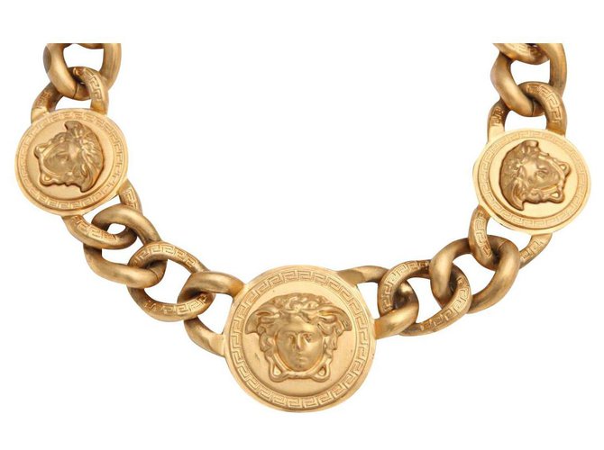 Gianni Versace Colliers Bijouterie dorée ref.251373 - Joli Closet