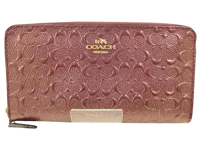 Coach Wallets Pink ref.406064 - Joli Closet