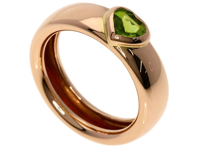 Tiffany Co. 18K Rosegold Freundschaftsring mit Peridot fur Frauen