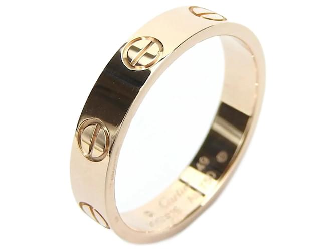 Anillos Cartier Rings Cartier Dorado Talla 8 US De En Oro Rosa