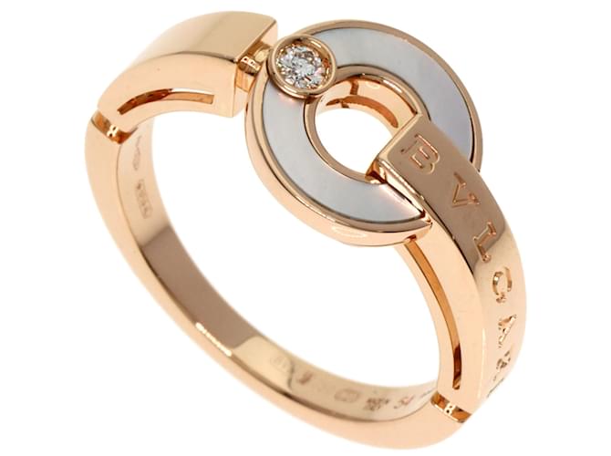 Rose gold bvlgari ring store
