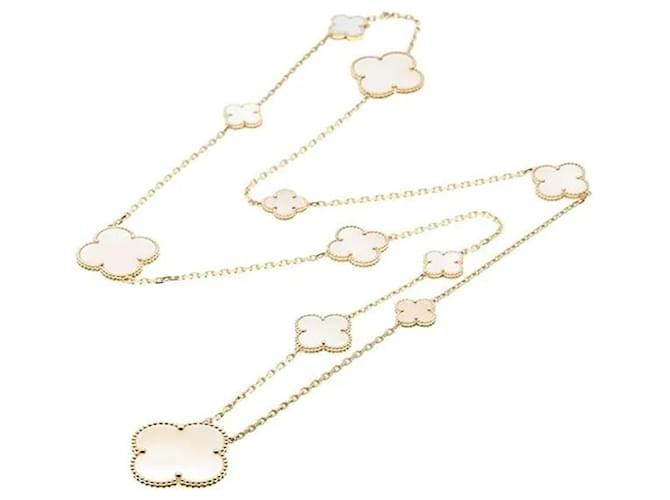 Van Cleef & Arpels Magic Alhambra Long Necklace Yellow gold ref.2816248 ...