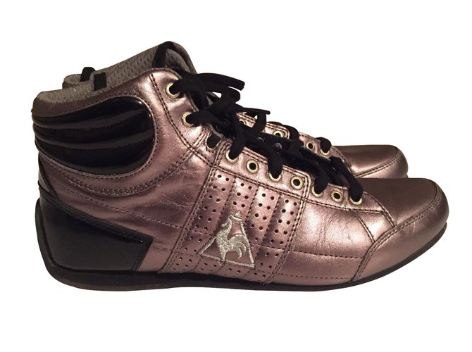 Autre Marque Sneakers Metallic Leather ref.7538 - Joli Closet