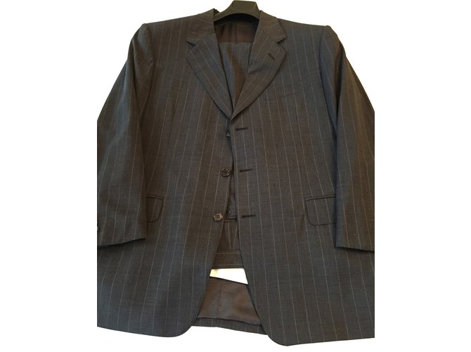 Céline Suits Grey Wool ref.7894 - Joli Closet