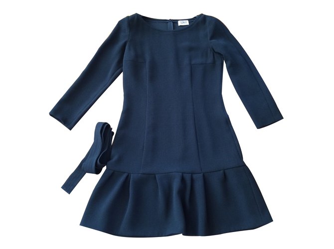 Sonia By Sonia Rykiel Robe Polyester Noir ref.12957 - Joli Closet