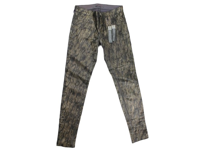 J Brand stretch python jeans Cotton ref.18724 - Joli Closet