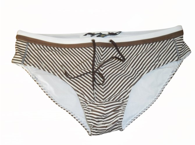 Fendi mens swim brief new Multiple colors Polyamide ref.22149 - Joli Closet