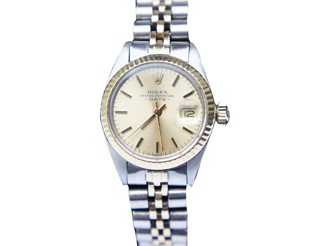 Rolex Montres Acier Doré ref.22279 - Joli Closet
