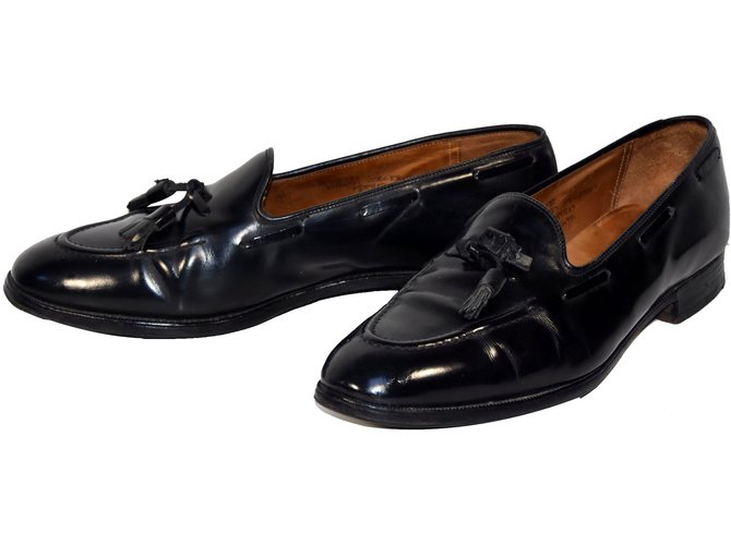 CHURCH'S MOCASSIN KEATS CUIR GLACE Noir ref.37506 - Joli Closet