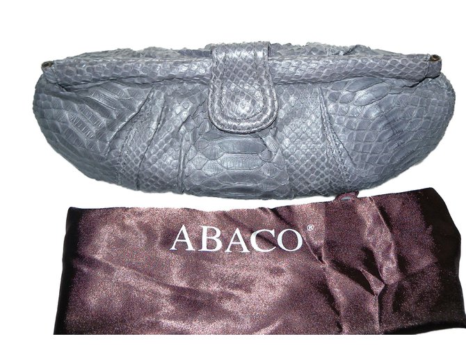 Abaco Clutch bags Python ref.62333 - Joli Closet