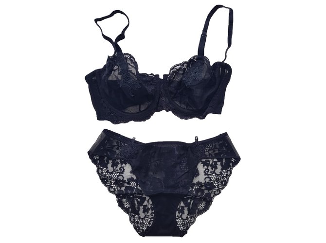 La Perla Intimates Black Lace ref.71876 - Joli Closet