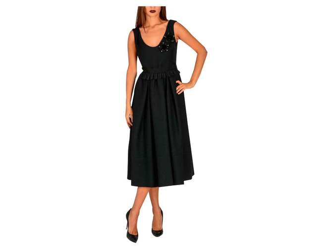 Vestido de fendi nuevo Negro ref.123547 - Joli Closet