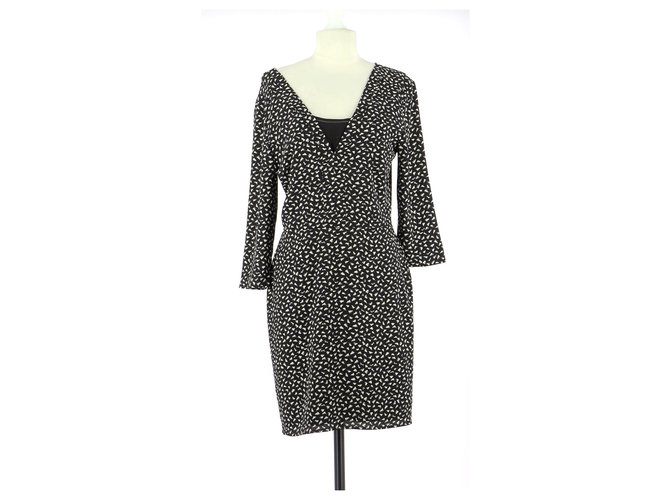 One step robe Black Polyester ref.155047 - Joli Closet