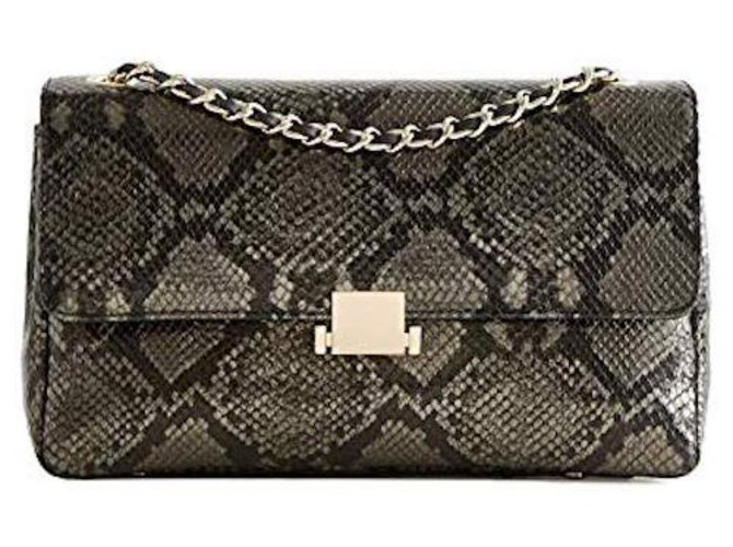 Uterque Handbags Green Patent leather ref.155355 - Joli Closet