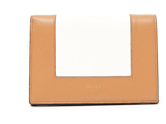Celine FRAME BY PHOEBE PHILO Cream Caramel Leather ref.160544 Joli Closet