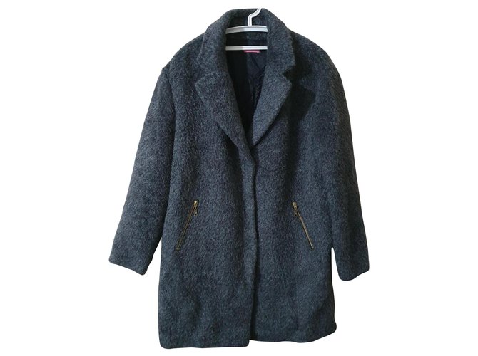 Basler Coats, Outerwear Grey Polyester ref.168450 - Joli Closet