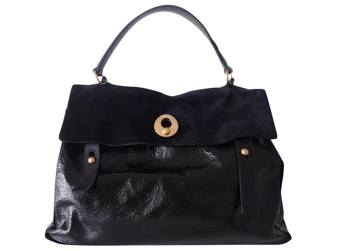 Muse II Yves Saint Laurent SAC YVES SAINT-LAURENT MUSE TWO Cuir Cuir ...
