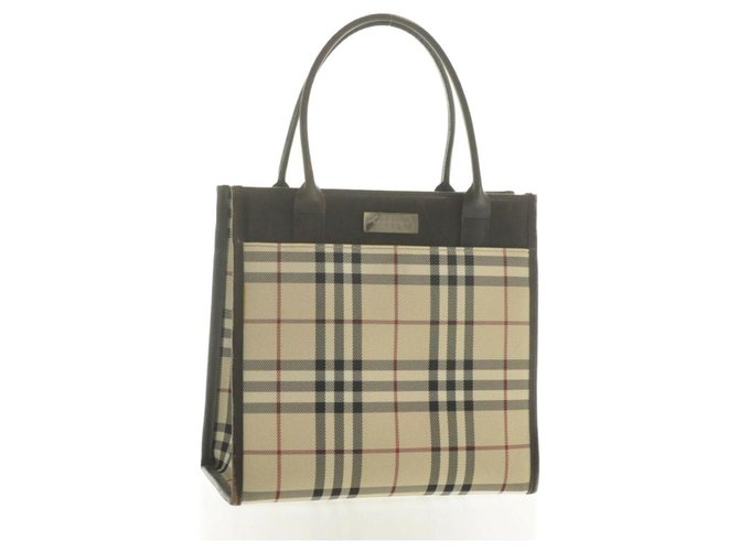 Burberry Nova Check Brown Cloth ref.174386 - Joli Closet