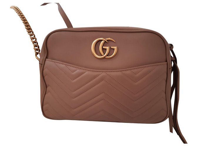 Gucci Marmont Cuir Écru ref.192175 - Joli Closet