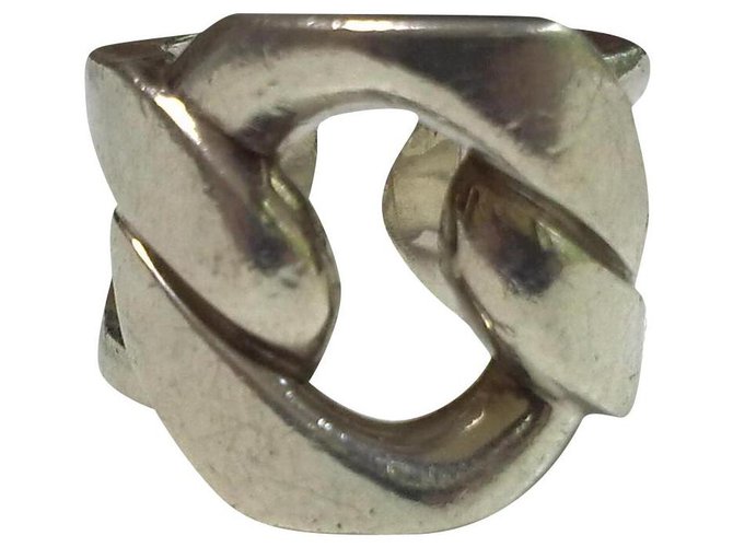 Hermès Capture Ring Silvery Silver ref.216021 - Joli Closet