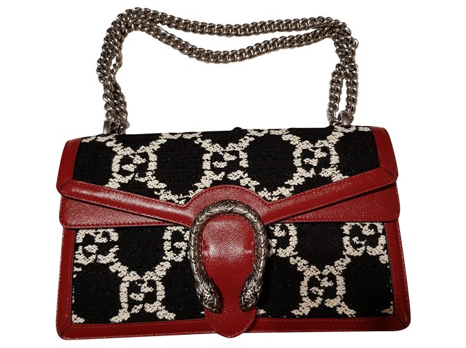 Dionysus Gucci 520981 4002449 Suede Rouge ref.242107 - Joli Closet