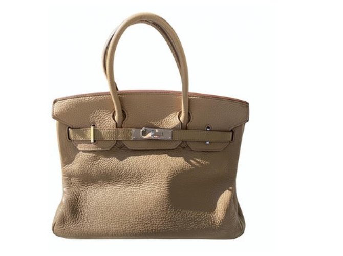 Birkin Hermès Handbags Caramel Leather ref.255073 - Joli Closet