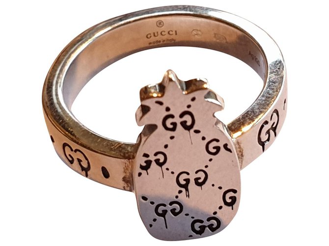 Gucci Ghost pineapple silver 925 Silvery ref.267022 Joli Closet
