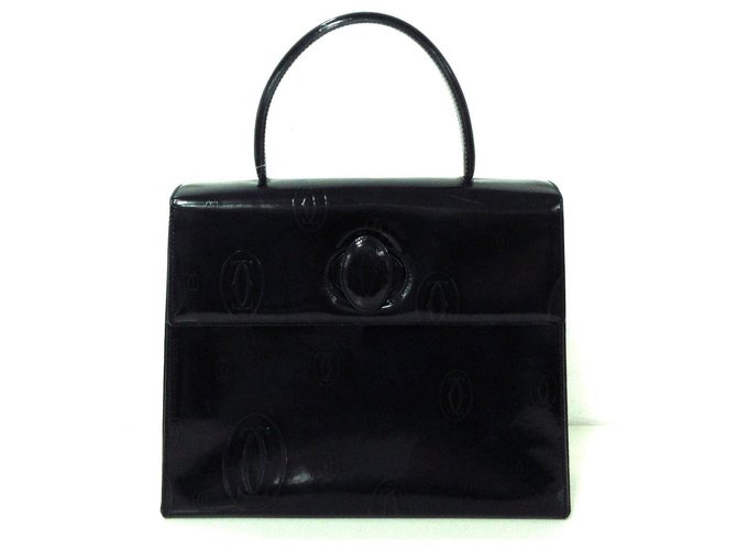 Cartier Alles Gute zum Geburtstag Schwarz Leder ref.290382 - Joli Closet