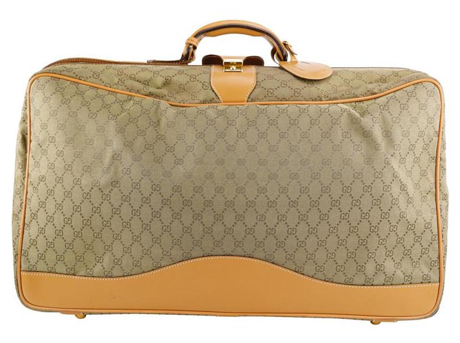 Gucci Mala com rodinhas XL Monograma GG Mala com carrinho de bagagem ...