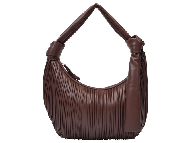 Autre Marque Neptune Bag in Chocolate Brown Leather ref.309423 - Joli ...