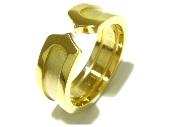 cartier 2C C2 Or jaune Doré ref.317543 - Joli Closet