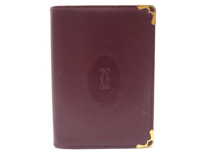 COUVERTURE CARTIER PORTE AGENDA DE POCHE PM MUST DE CARTIER EN CUIR ...