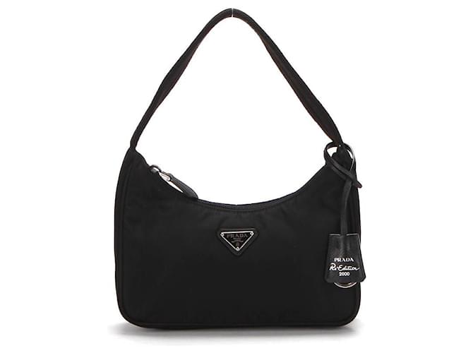 Prada one shoulder bag 165 in black Nylon ref.347619 - Joli Closet
