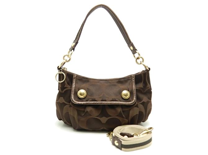 [Used] Coach COACH 13833 2WAY bag Diagonal hanging Signature canvas x ...