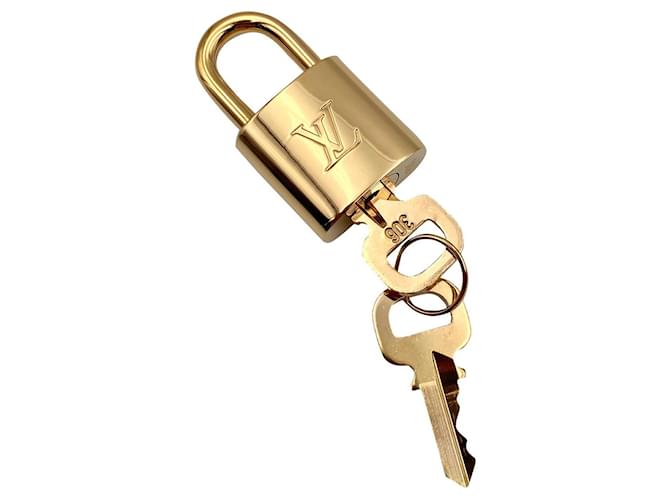 cadenas Louis Vuitton 306 dorés Acier ref.398084 - Joli Closet