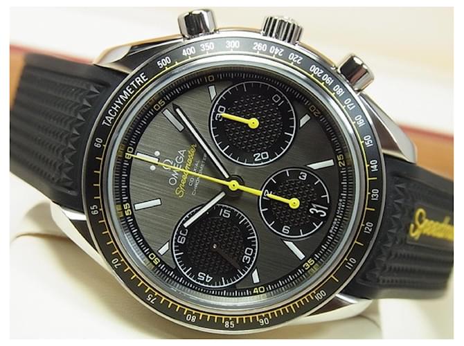 OMEGA Speedmaster Racing Co-Axial Chrono gray Mens Grey Steel ref ...