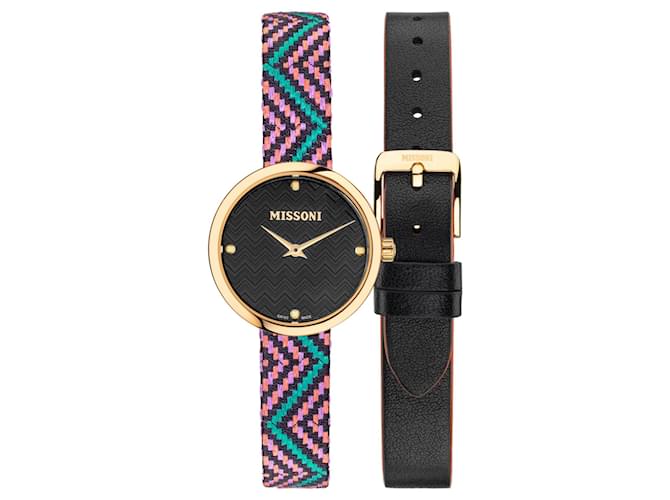 Missoni M1 Jacquard Box Set Golden Metallic ref.412014 - Joli Closet