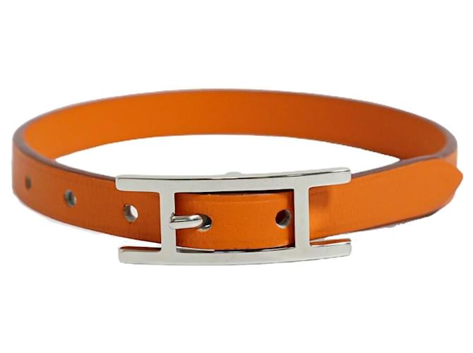 Hermès Hapi Orange Leather ref.483257 - Joli Closet