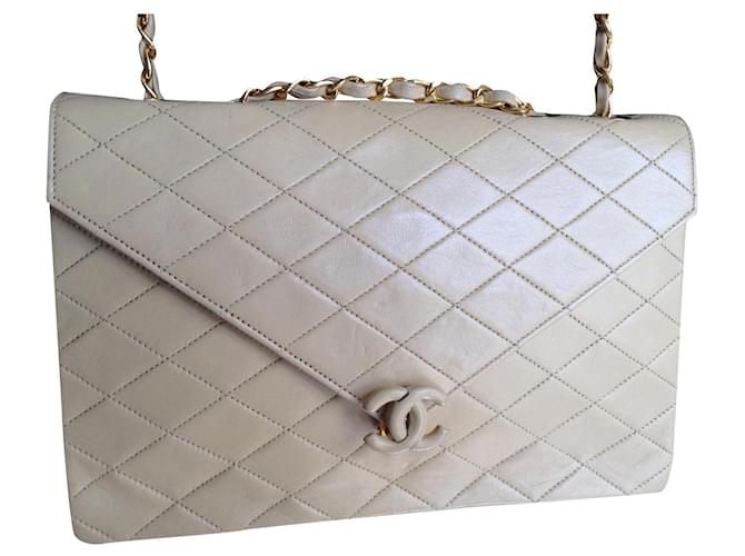 Timeless Chanel busta classica Nero Agnello Pelle ref.500147 - Joli Closet