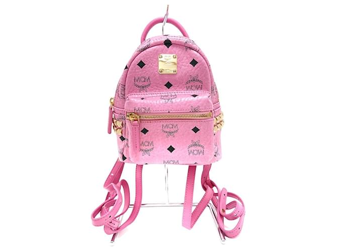 MCM Stark Pink Synthetic ref.505311 - Joli Closet