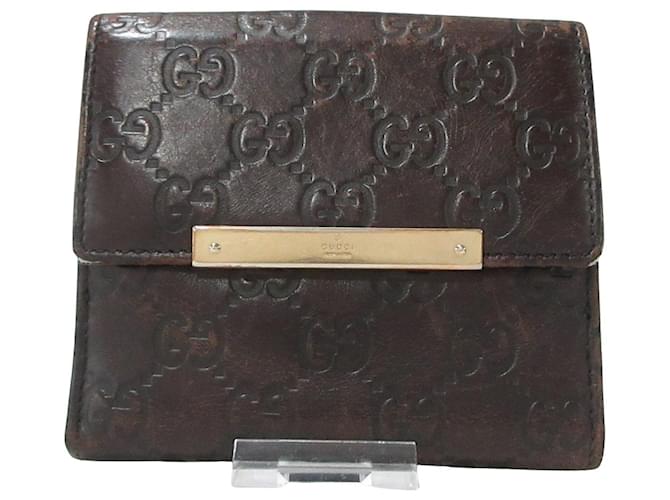 Ligne Gucci Shima Cuir Marron ref.513338 - Joli Closet