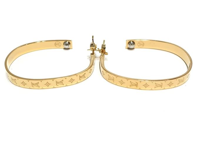 Louis Vuitton Boucles d'oreilles Plaqué or Doré ref.536208 - Joli Closet