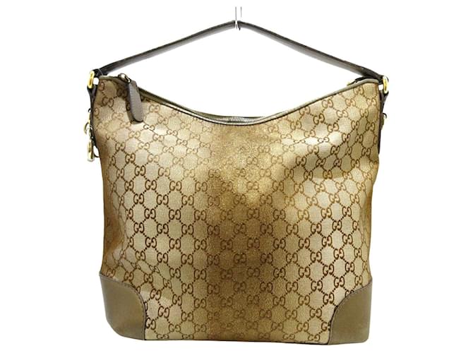 Gucci Hobo Beige Cloth ref.550262 - Joli Closet