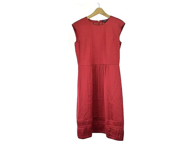 Burberry Dresses Red Silk ref.550722 - Joli Closet
