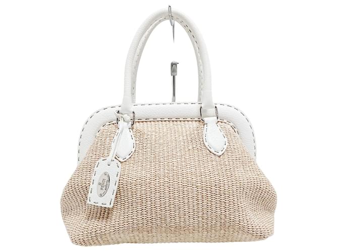 Fendi Selleria Beige Synthetic ref.551886 - Joli Closet